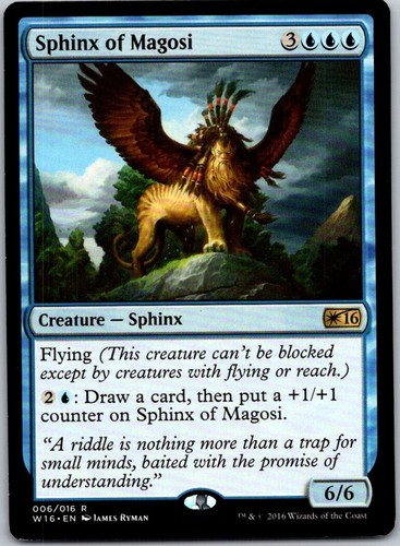 Magic the Gathering Sphinx of Magosi Welcome Deck 2016 MTG Free ...