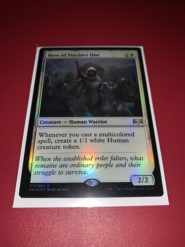 Mtg Singles - Hero of Precinct One - Prerelease Foil - Foil Rare - MP ...