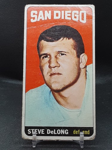 STEVE DELONG 1965 TOPPS SHORT PRINT ROOKIE CHARGERS (DAMAGED) | eBay