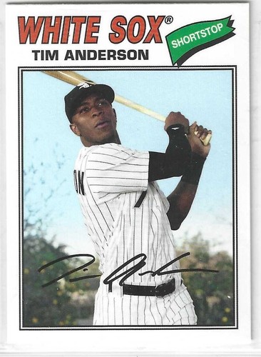 2018 Topps Archives #177 Tim Anderson Chicago White Sox | eBay