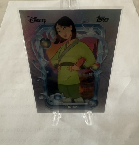 2025 Topps Disney Wonder-Base Cartoon Princess-Mulan-158 | eBay