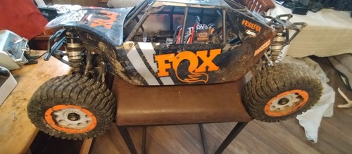 LOSI 1/5 DBXL-E 2.0 V2 Fox 8S 4X4 RTR Brushless Desert Buggy Orange ...