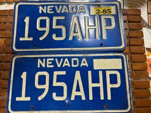 Collectible Nevada License Plates for sale | eBay
