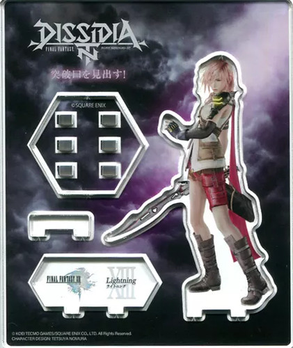 DISSIDIA Final Fantasy Acrylic Stand 12cm Collectible Rooted Duty Paid ...