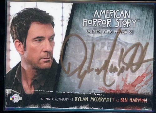DYLAN MCDERMOTT AUTO 2013 Breygent Fox American Horror Story AHS Signed ...