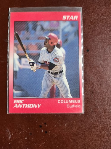 1989 Star #1 Eric Anthony Minor League Columbus Baseball Card! | eBay