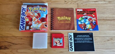 Gameboy Advance Pokemon Red for sale | eBay