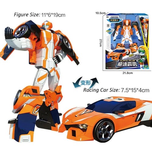 Tobot V Galaxy Detectives Alpha-plus Action Figure Robot Transforming ...