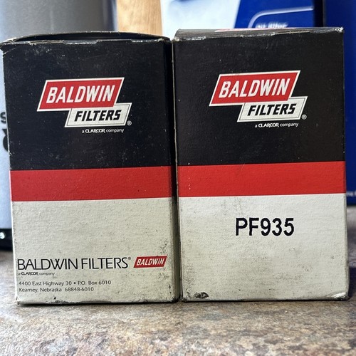 Lot Of (2) PF935 GENUINE BALDWIN FILTER Baldwin Filters PF935 NEW ...