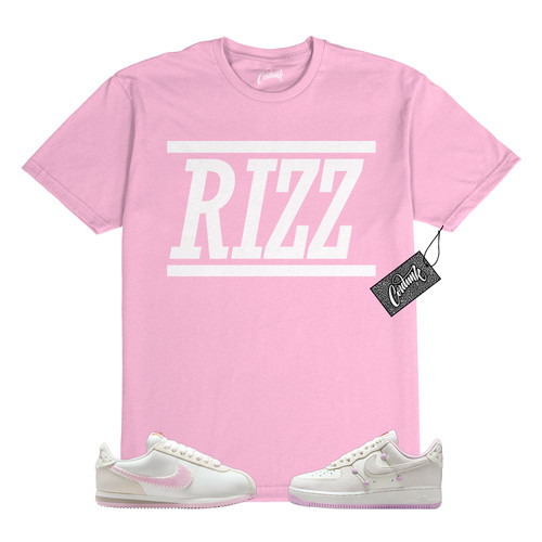 Air Force 1 Valentine's Day Cortez Pink Foam T Shirt Match RIZZ | eBay