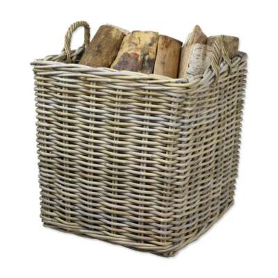 Large Log Basket for sale | eBay