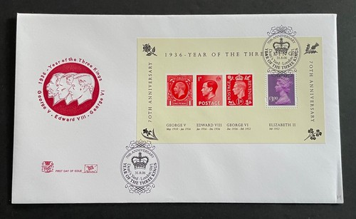 2006 Year of the Three Kings Stuart FDC. Unaddressed with Dean's Yard ...