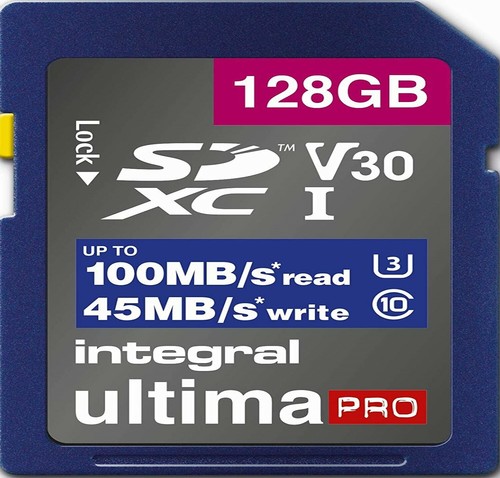 128GB SD Card U3 V30 Memory For CANON EOS 7D Mark II 2,77D,8000D,80D ...