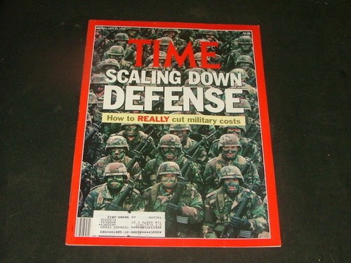 Time February 12 1990 Scaling Down Defense, Military Costs ID:9454 | eBay