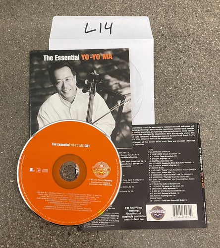 Essential Yo-Yo Ma by Ma, Yo-Yo (CD, 2005) NO CASE NO TRACKING #L14 ...