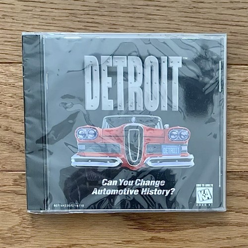 Detroit PC Game, CD-ROM in Original Sealed Case | eBay