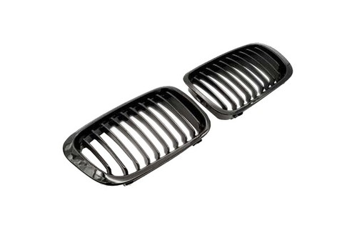 2 Kühlergrill Stoßstange Vorne Links+Rechts Für Bmw Serie 3 E46 ...