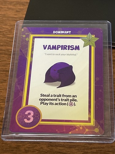 Doomlings Alt Art VAMPIRISM (Red Eyes) Holo Foil Card / Classic Edition / New!!! | eBay