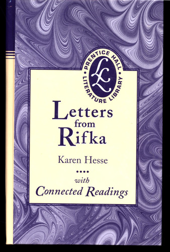 PRENTICE HALL LITERATURE LIBRARY KAREN HESSE LETTERS FROM RIFKA H/C | eBay