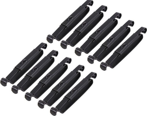 10 Pack ALICE Clips Belt Slides Keeper Lock Clip Belt Black Military LC ...
