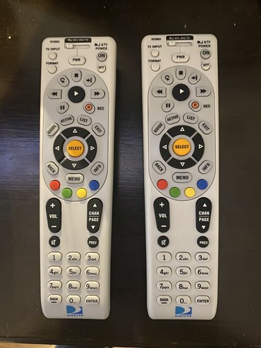 2 Pack - DIRECTV RC66RX RF Remote Controls Without Batteries DTV | eBay