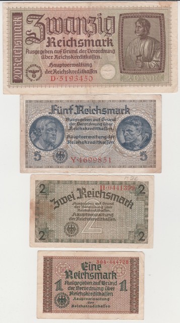 German Paper Money 1940