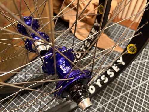 Profile Elite / Odyssey 20" BMX Wheelset - Disk Rear - 10t cassette - 3 ...