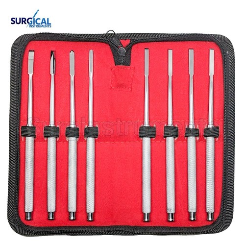 Bone Chisels Set of 8 Pcs Surgical & Dental Instruments Kit German ...