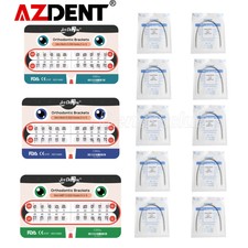 Buy Dental Ortho Braces Brackets Mini Roth/MBT 022 Hook 345 / NITI Arch ...