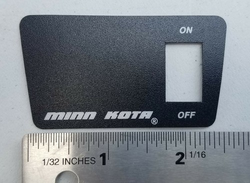 Minn Kota Trolling Motor Older Auto Pilot 1.5" x 2.75" Decal Sticker ...