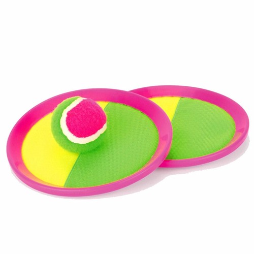 Two Player Sticky Throw & Catch Ball Garden Beach Outdoor Family Game ...