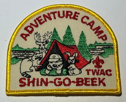 Camp Shin Go Beek Adventure Camp Illinois Camp Patch BW3 | eBay