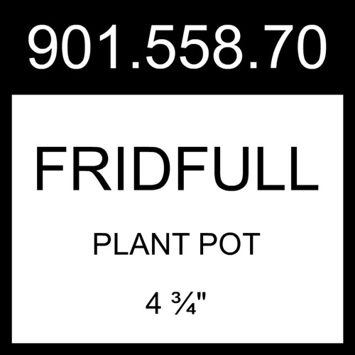 IKEA FRIDFULL Plant Pot Water Hyacinth 4 ¾" 901.558.70 | eBay