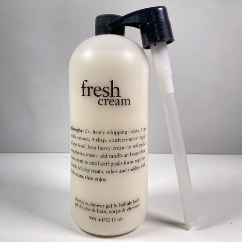 Philosopohy Fresh Cream Shampoo, Bath & Shower Gel 32 oz. Sealed New | eBay