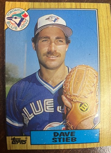 1986 Misprint Topps Dave Stieb Card | eBay