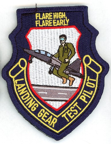 USAF T-38 Landing Gear Test Pilot Morale SUPT Patch | eBay