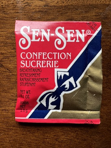 Sen Sen Mints Licorice Breath Freshener - 1 Packet for sale online | eBay