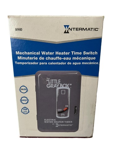 Intermatic WH40 Mechanical Water Heater Time Switch New Open Box ...