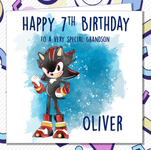 Sonic Birthday Card for sale | eBay