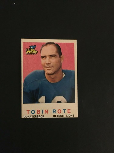 1959 TOPPS FOOTBALL SUPER HIGH GRADE SET BREAK #170 TOBIN ROTE NM-MT | eBay
