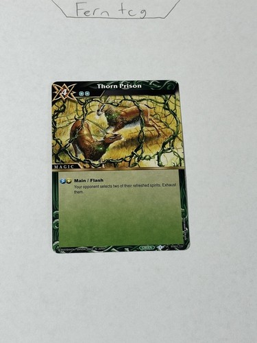 Battle Spirits Saga Thorn Prison Uncommon NM False Gods Ships Same Day ...