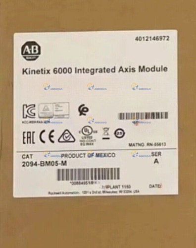 Allen Bradley 2094-BM05-M /A Kinetix 6200 Axis Module 400/460V 40A Inv ...