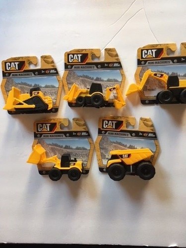 CAT MINI MACHINES SET OF 5 - ONLY $20.00 WITH FREE SHIPPING | eBay