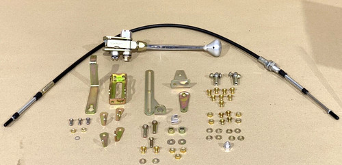 Lokar Cable Operated Shifter Satin Mushroom Knob GM 700R4 Trans - 10 ...