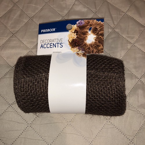 Panacea Burlap Garland ~ Brown #60704 ~ 20 Ft X 6” Wide ~ New | eBay