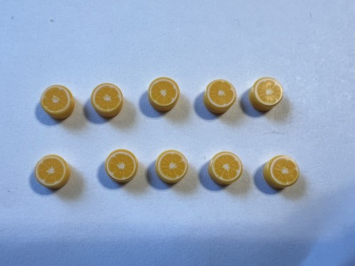 Lego Lot Of 10 Oranges Orange Slices Slice Fruit Food Minifigure City ...