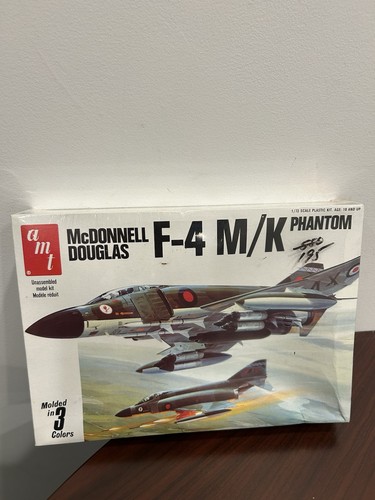 AMT McDonnell Douglas F-4 M/K Phantom 1/72 Scale Kit #7133 FACTORY ...