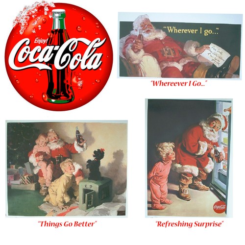 Coca Cola Coke Three Limited Edition Lithograph, only 200 of each ...
