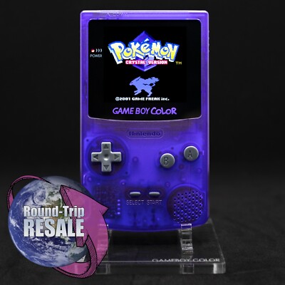 Gameboy Color Clear Purple for sale | eBay