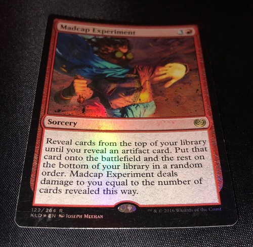 Foil Madcap Experiment - Kaladesh - Rare - MTG | eBay
